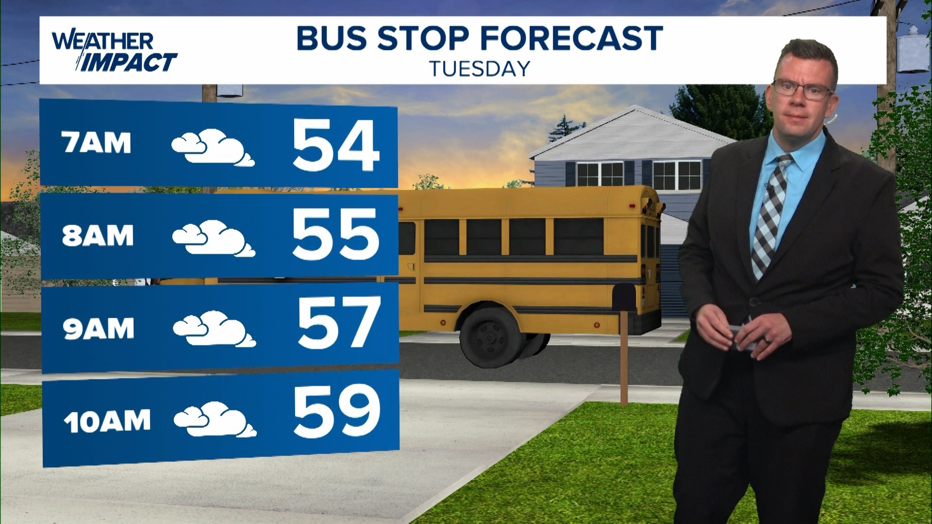 FOX54 Weather Impact Bus Stop Forecast | rocketcitynow.com