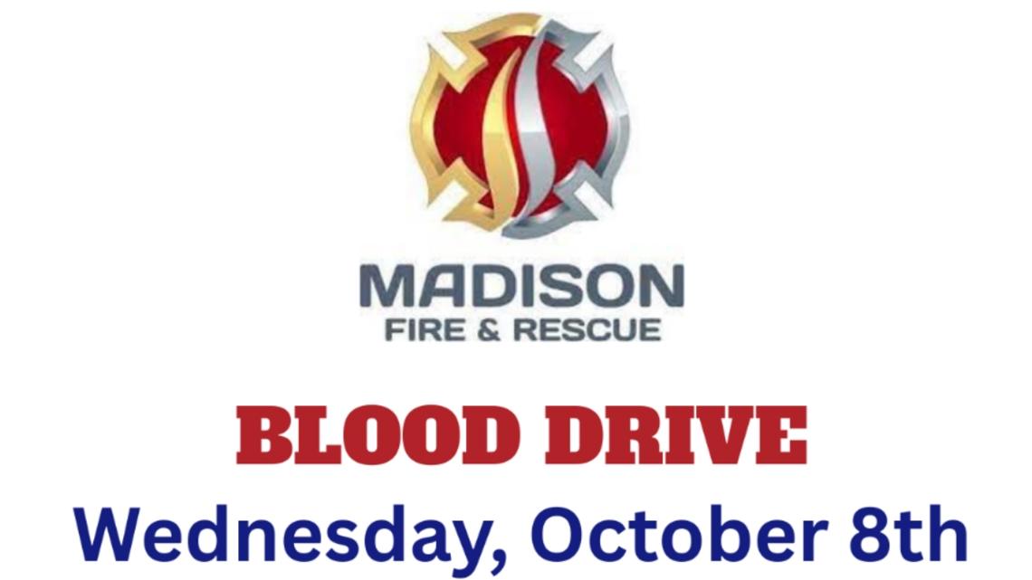 Madison hosts blood drive with LifeSouth Oct. 8 | rocketcitynow.com