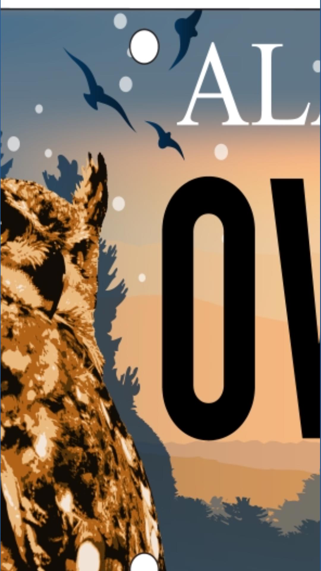 Support Alabama wildlife with a new Great Horned Owl license plate ...