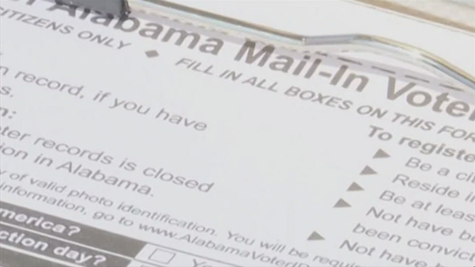 Alabama Governor Kay Ivey signs bill to ban absentee ballot collecting ...