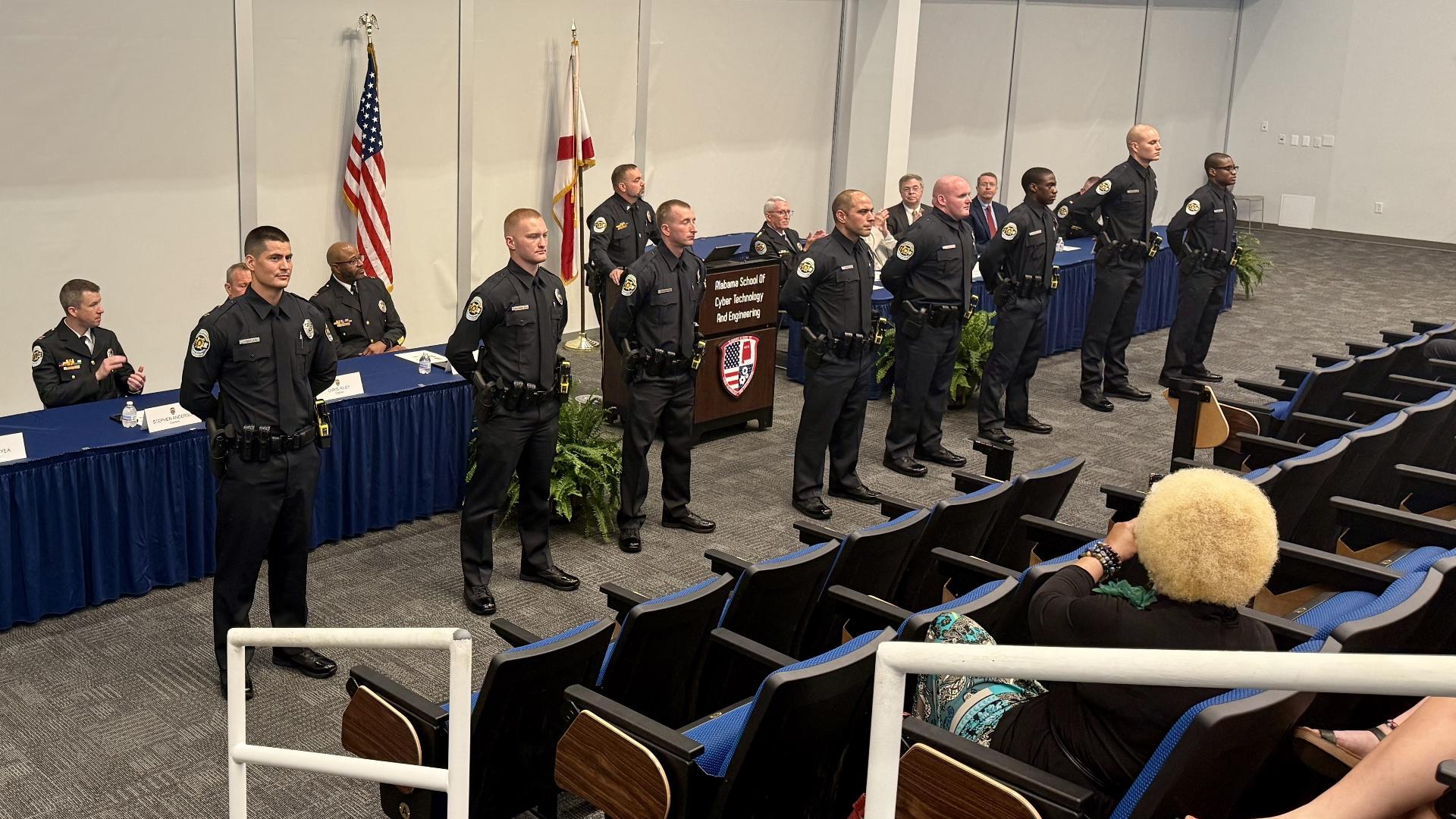 HPD Police Academy graduates 8 new officers | rocketcitynow.com
