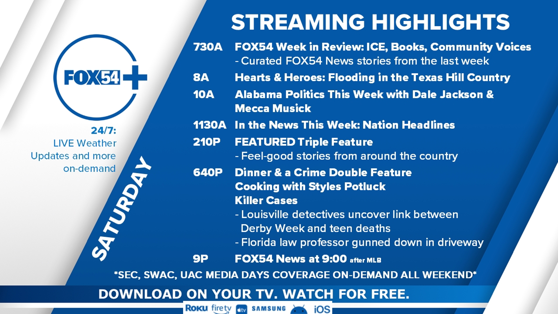 Meet the FOX54 WZDX Team | rocketcitynow.com