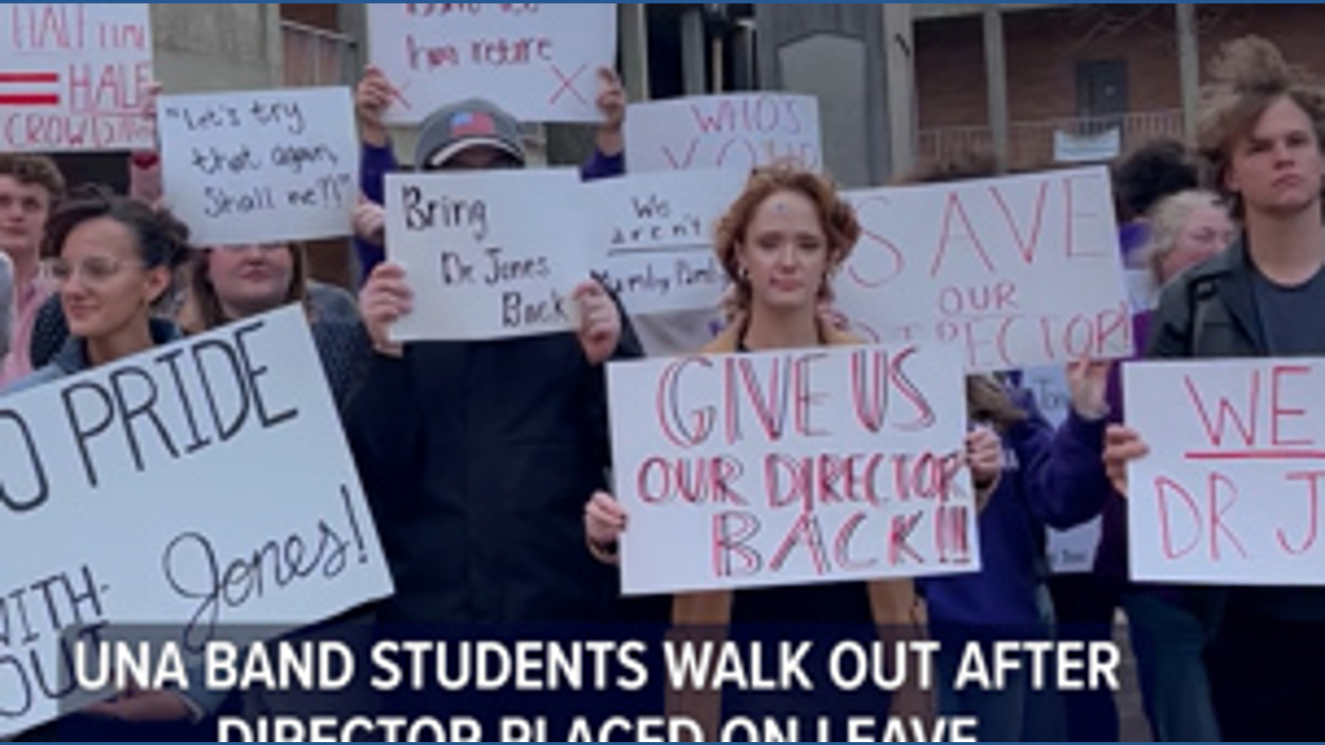 UNA students walk out over band director’s leave | rocketcitynow.com