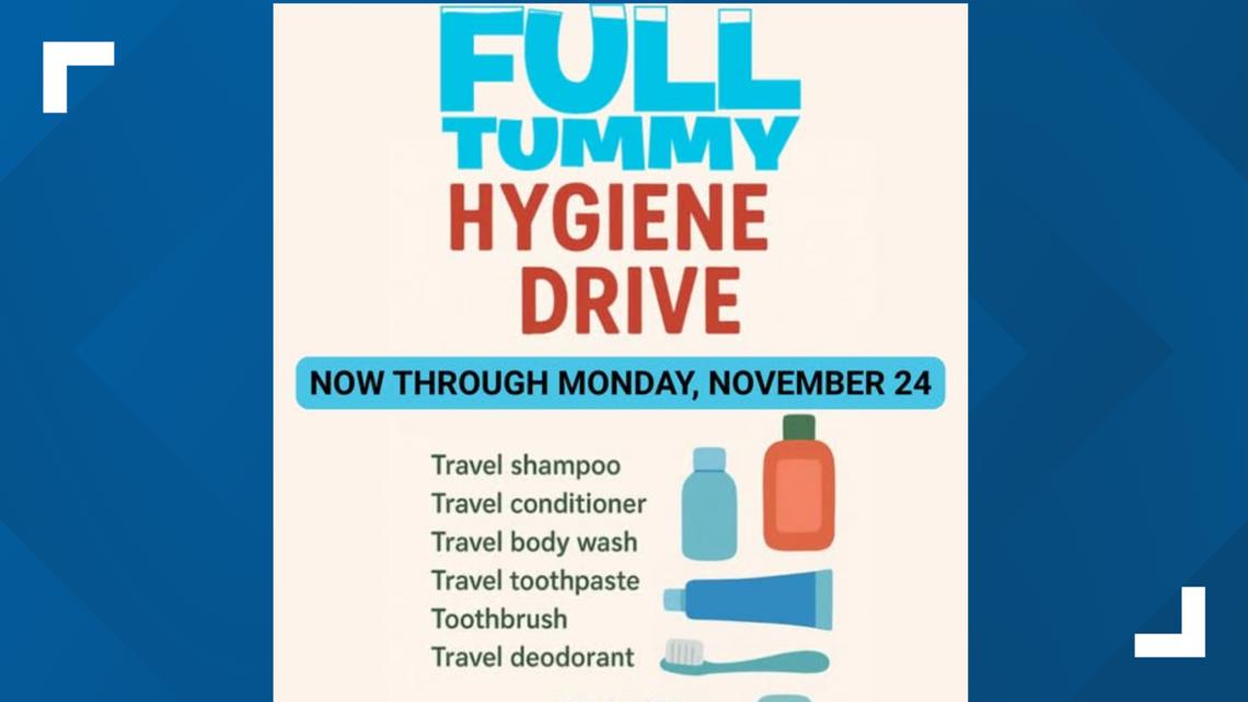 Full Tummy Project seeks hygiene donations for local students' needs ...