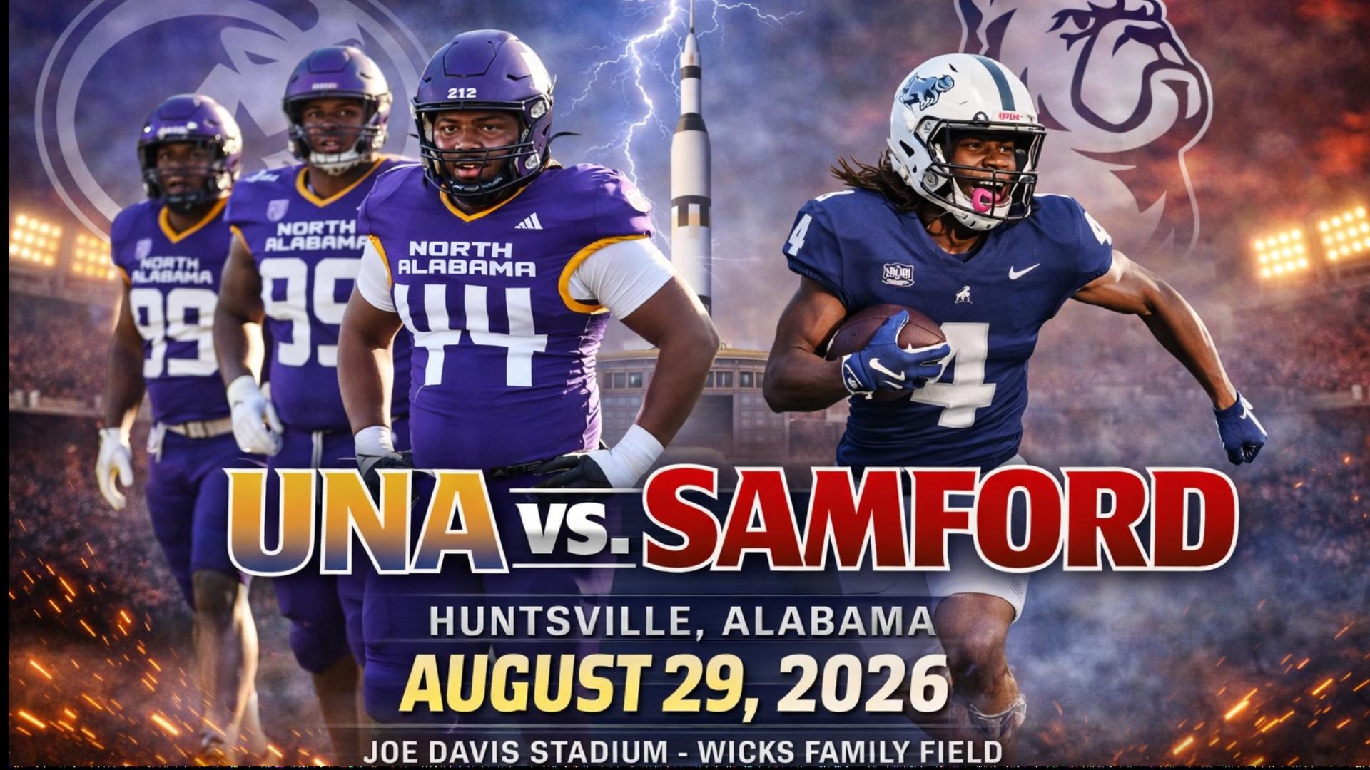 College football comes to Huntsville with UNA vs. Samford ...