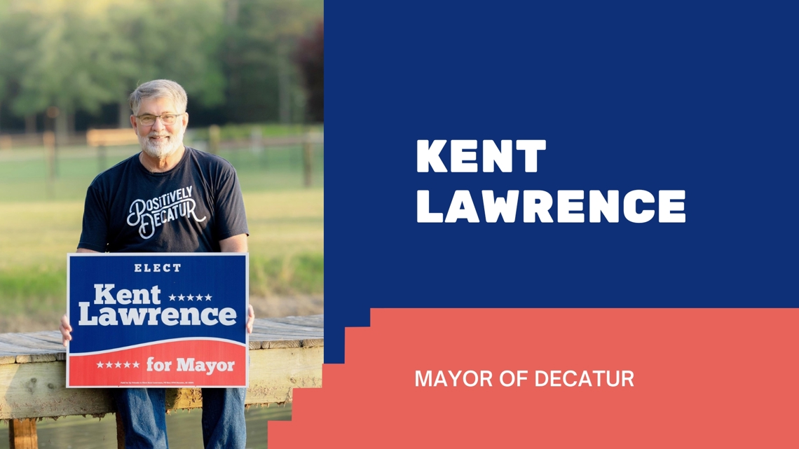 Kent Lawrence leads Decatur mayoral race with 54% | rocketcitynow.com