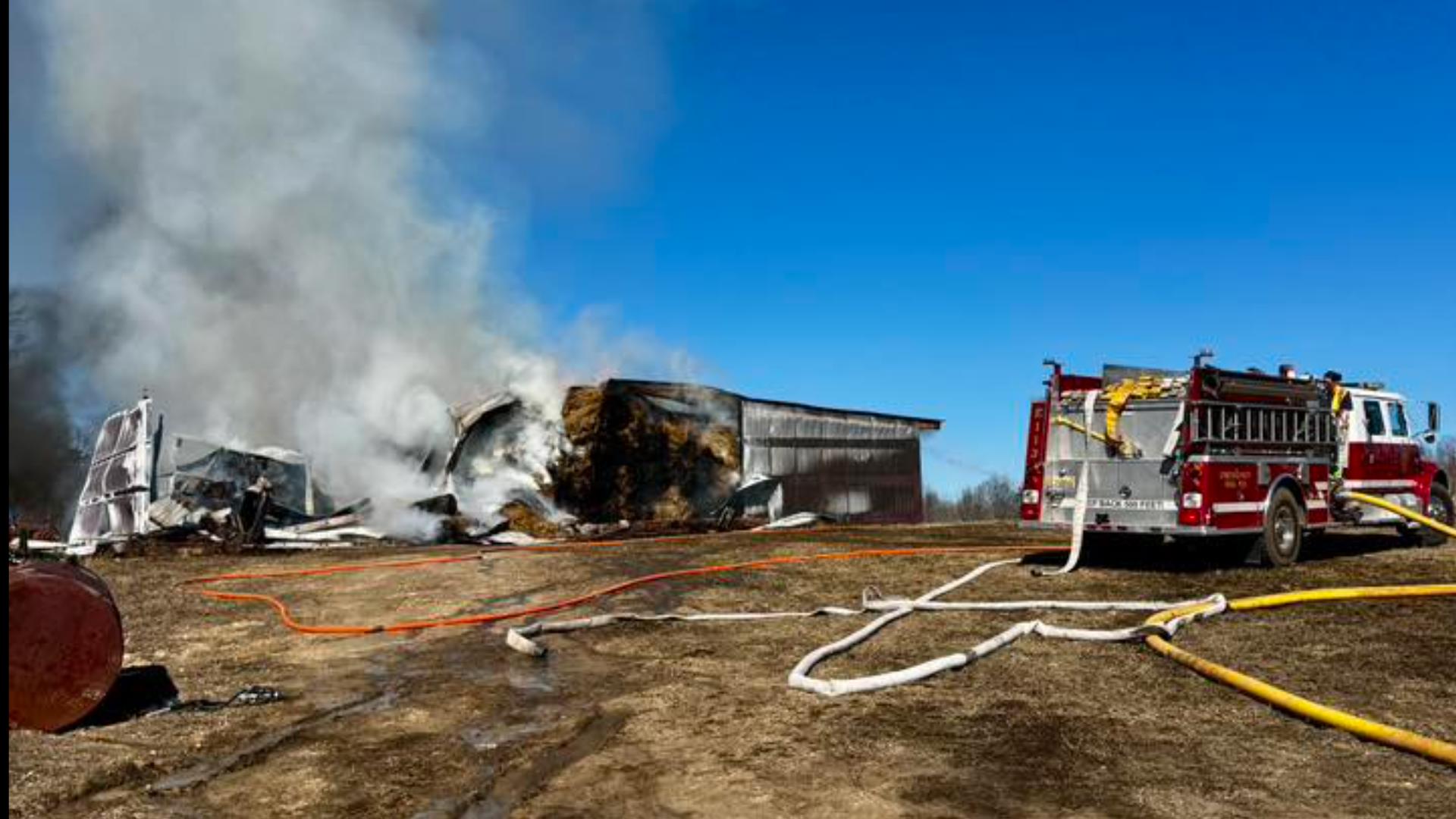 Barn fire sparks hours-long response in Jackson County | rocketcitynow.com