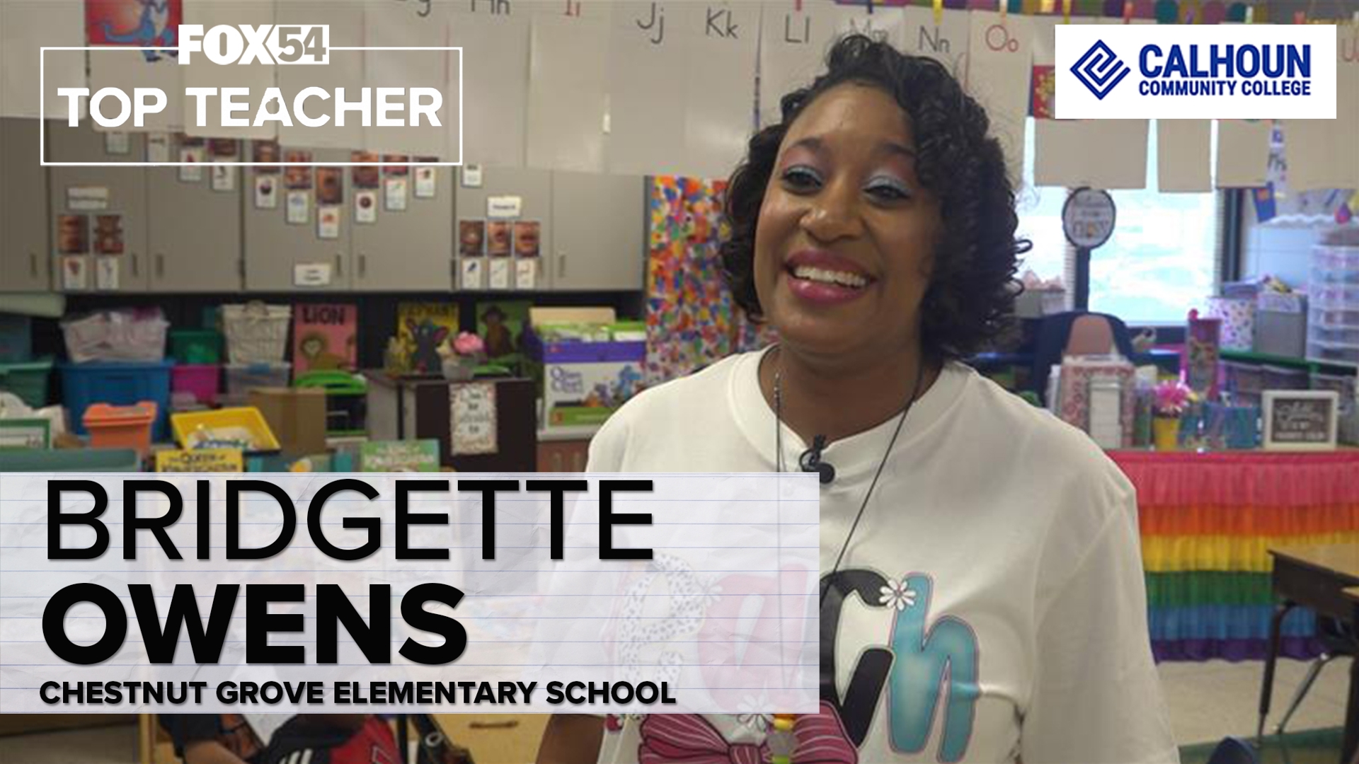 FOX54 Top Teacher: Bridgette Owens shines as beloved kindergarten ...