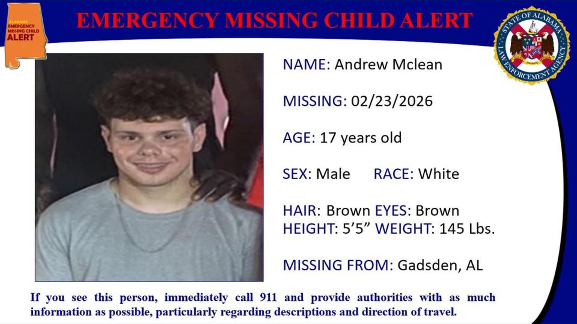 Police seek help finding Alabama teen | rocketcitynow.com