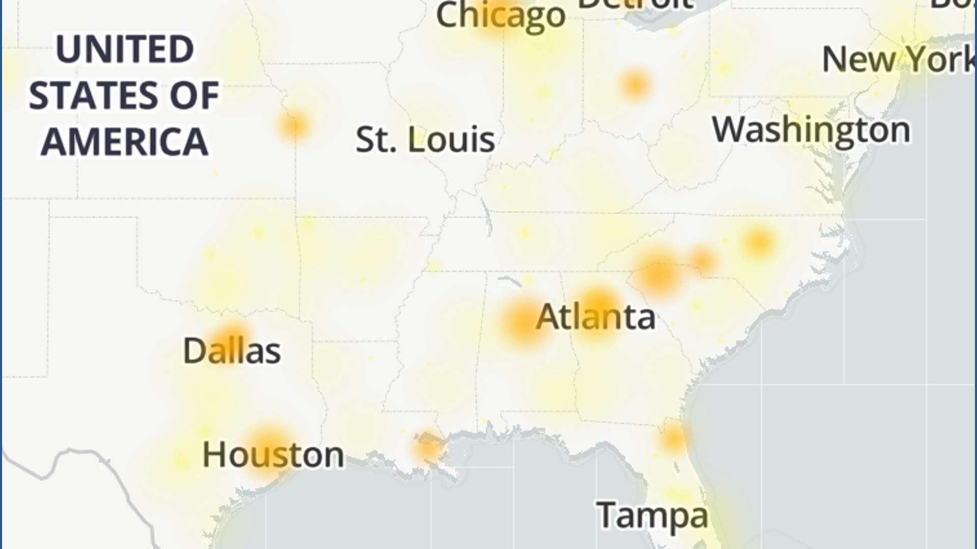 Fiber optic line cut disrupts cell phone service in northern Alabama ...