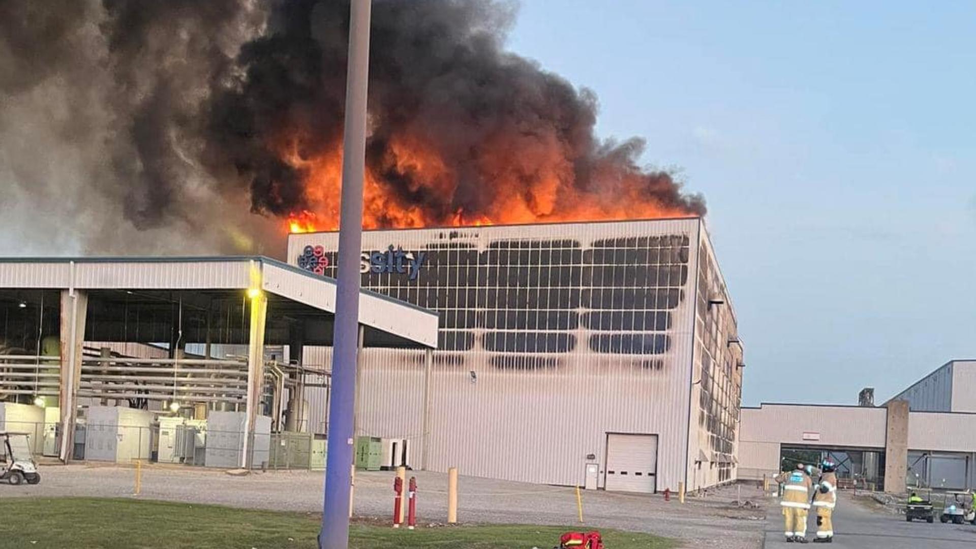 Fire at Essity plant in Barton shuts down plant operations ...
