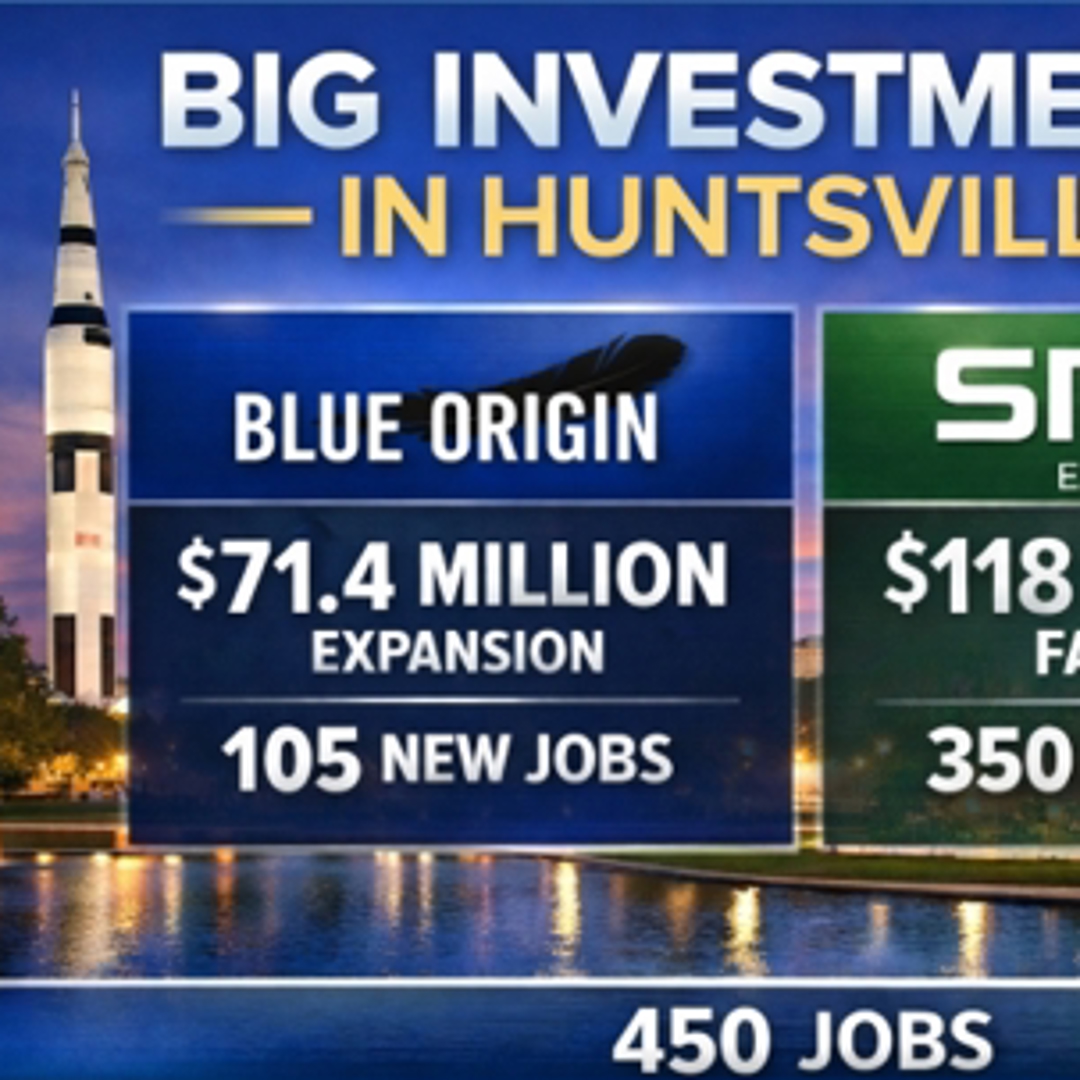 Huntsville approves Blue Origin and SPX projects creating 450 jobs ...