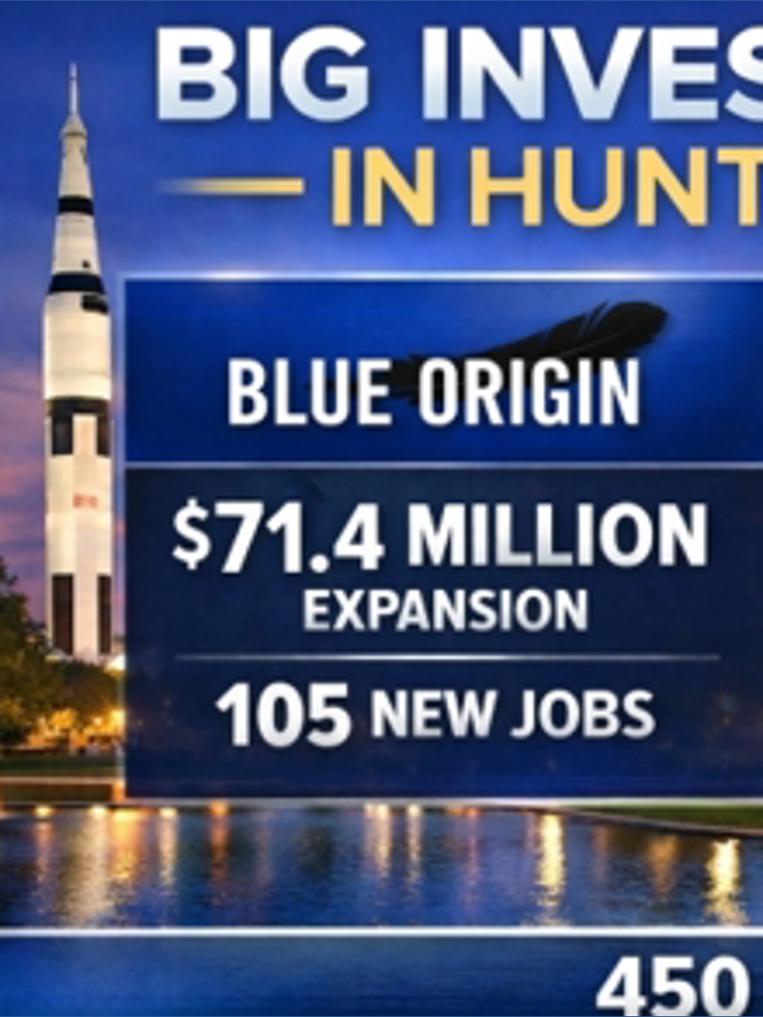 Huntsville approves Blue Origin and SPX projects creating 450 jobs ...