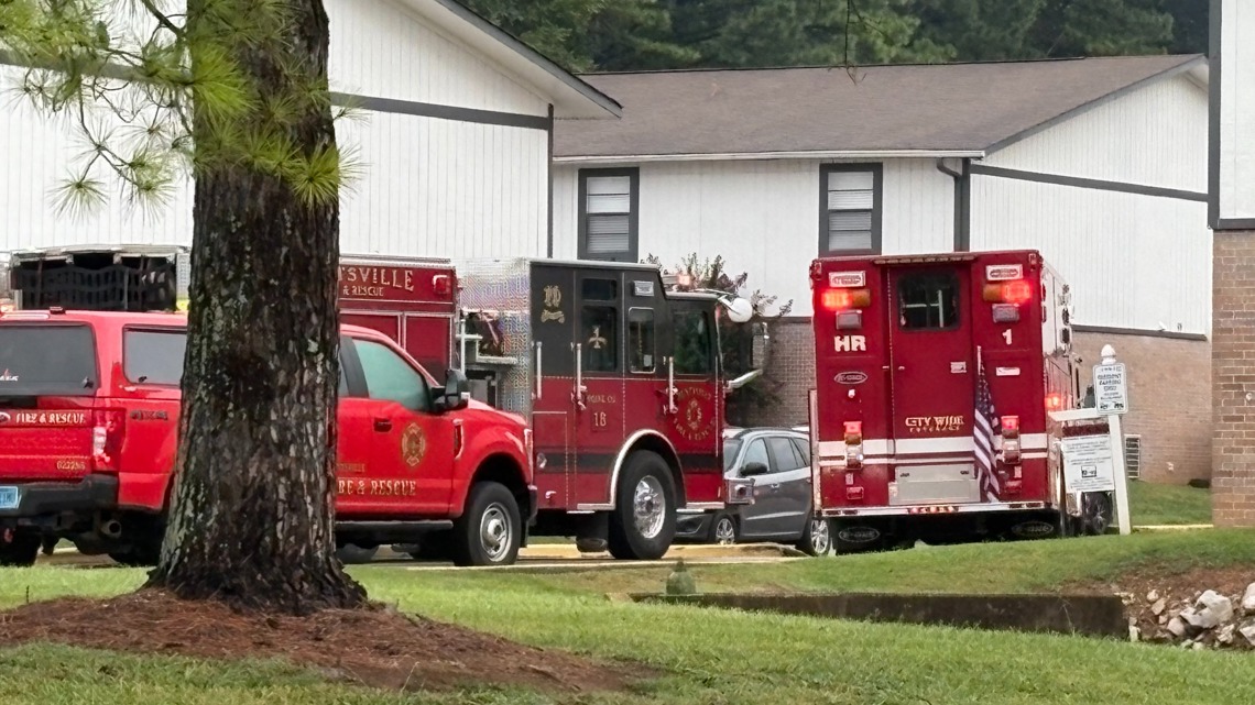 Pets rescued during fire at Huntsville apartment complex; building ...