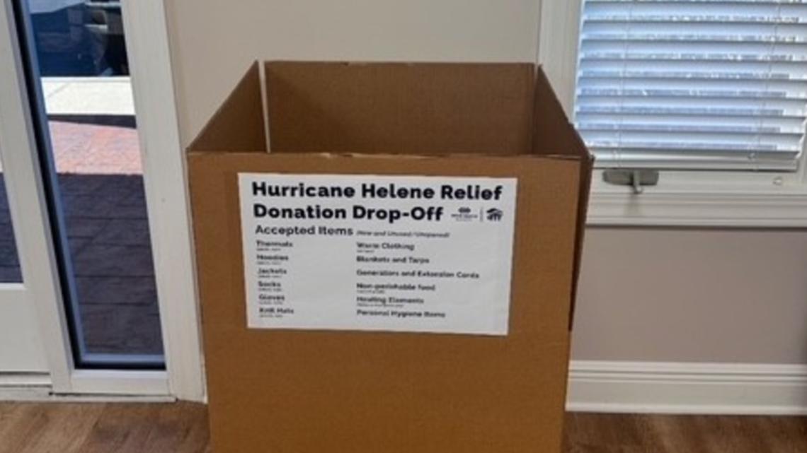 Stone Martin Builders hosts donation drive for Helene victims ...