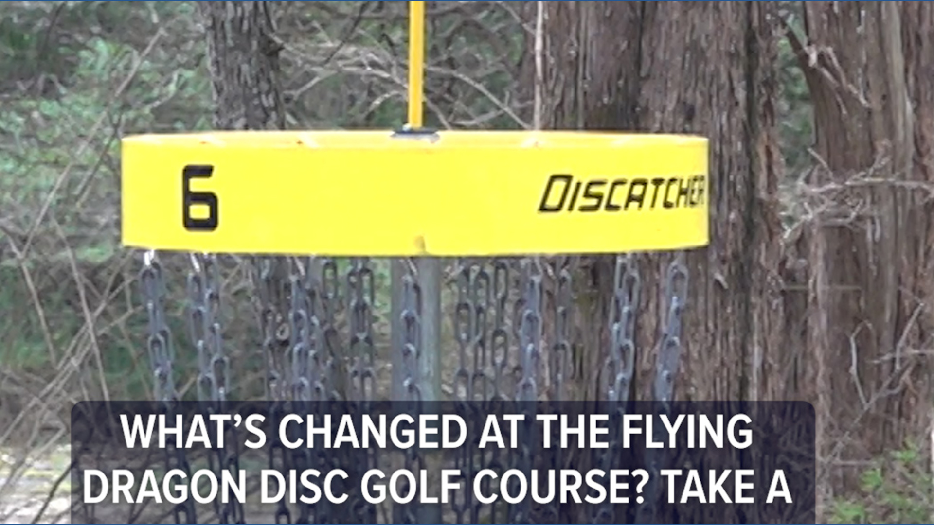 Flying dragon disc golf course renovation | rocketcitynow.com