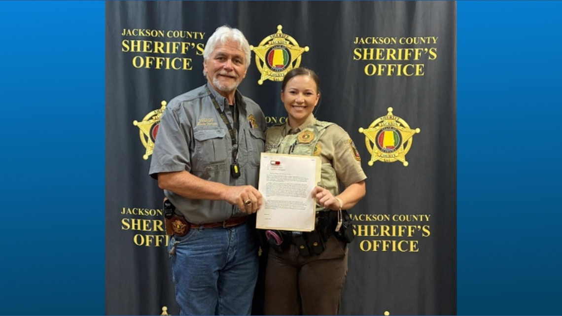 Jackson County deputy honored for life-saving response in emergency ...