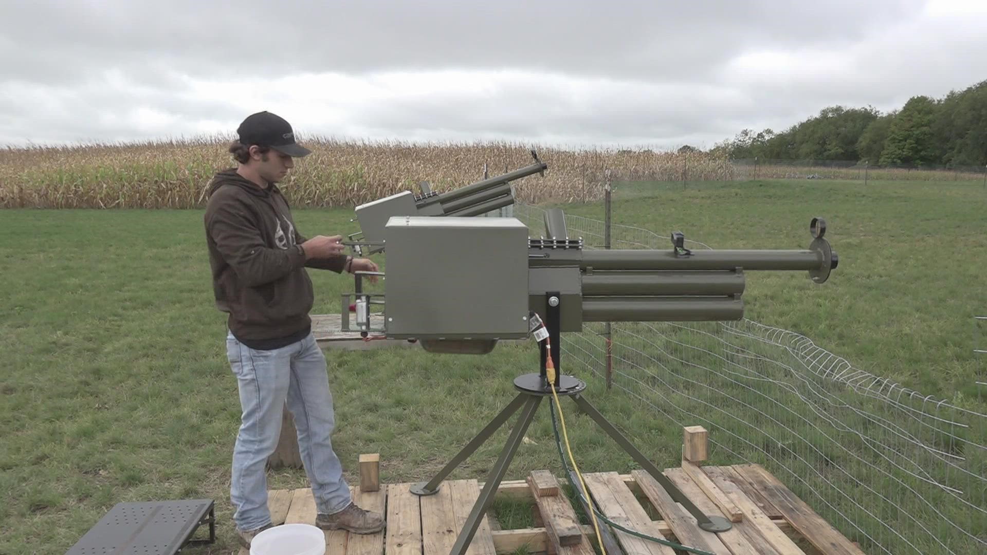 Kent County orchard adds apple cannons for 2021 season | wthr.com