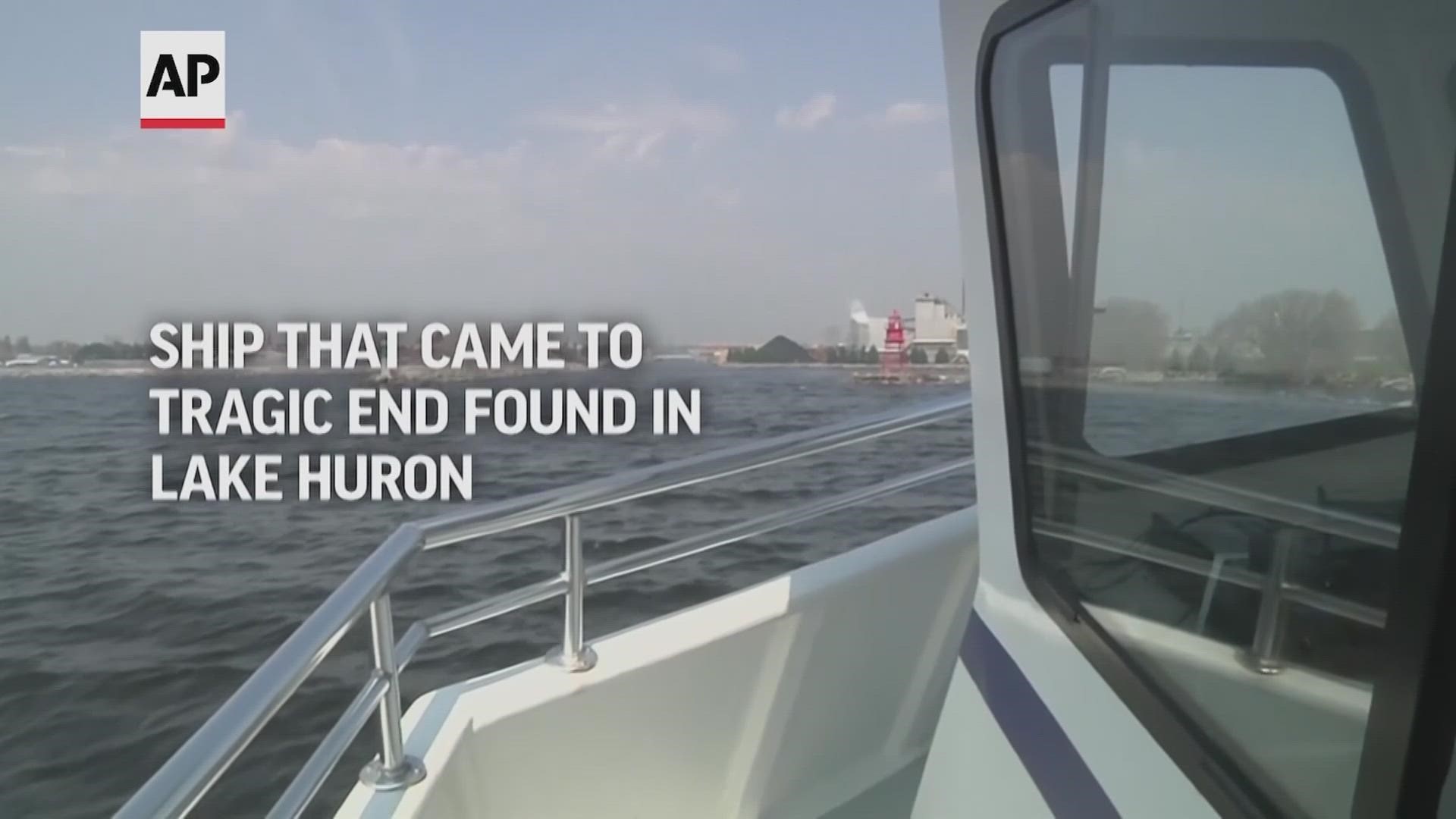 Lake Huron shipwreck found | How researchers found the Ironton | fox61.com