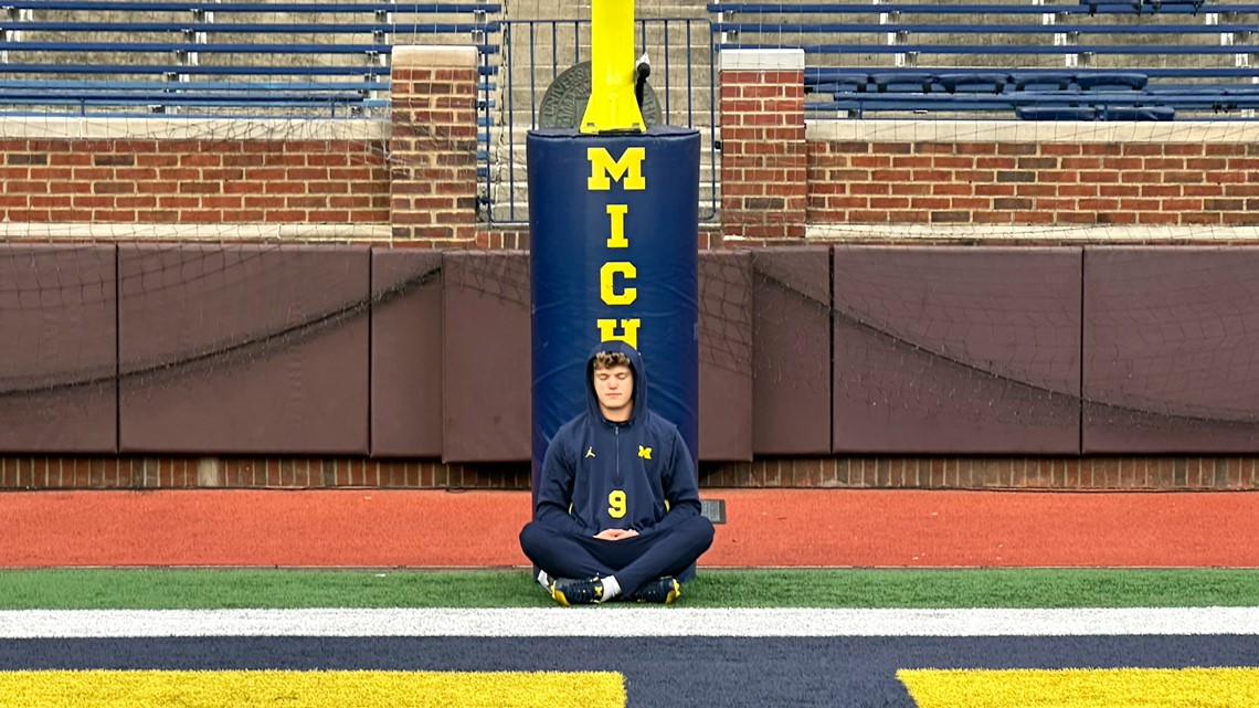 JJ McCarthy relies on meditation after depression battle | wthr.com